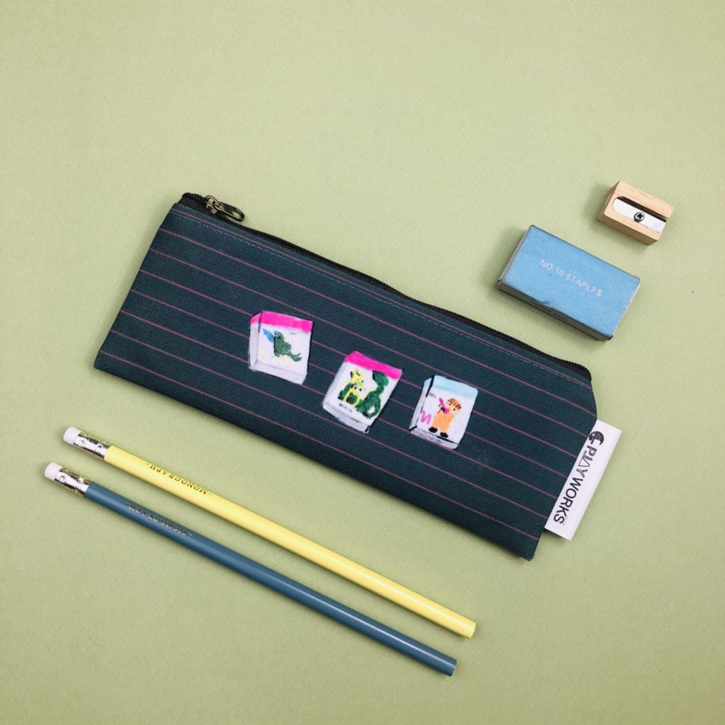 Pencil pouch - Eraser - Playworks Shop (เล่นงาน) ของฝากแฮนด์เมดดีไซน์ ...