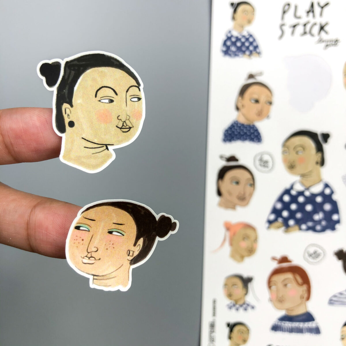 Sticker - Lanna women - Playworks Shop (เล่นงาน) ของฝากแฮนด์เมดดีไซน์ ...